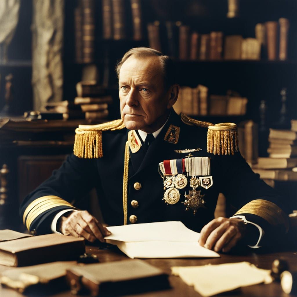 Portrait of Admiral Alexander Kolchak