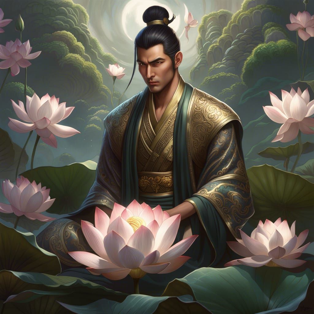 Old Prompts in SDXL 0.9 - Lotus King - AI Generated Artwork - NightCafe ...