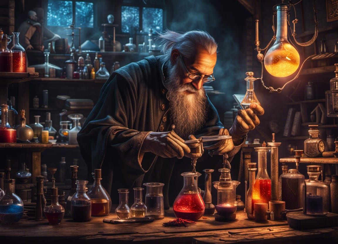 Alchemist - AI Generated Artwork - NightCafe Creator