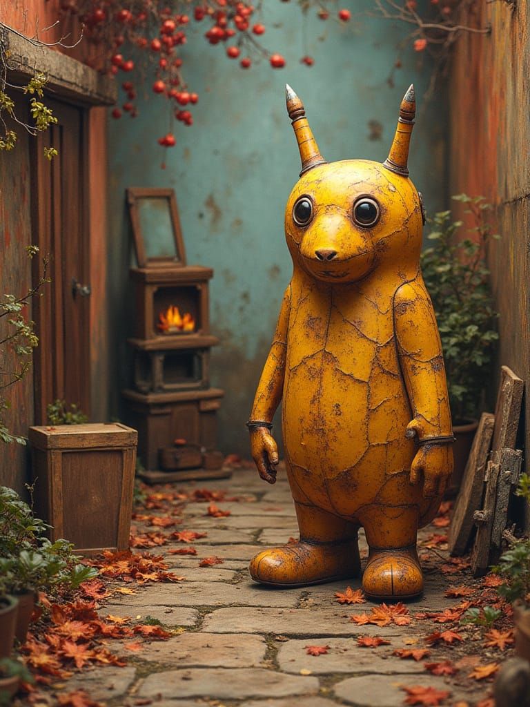 A Gummigami Anthromorph in 3D Doodlecraft and Pyrographic Whittling in ...