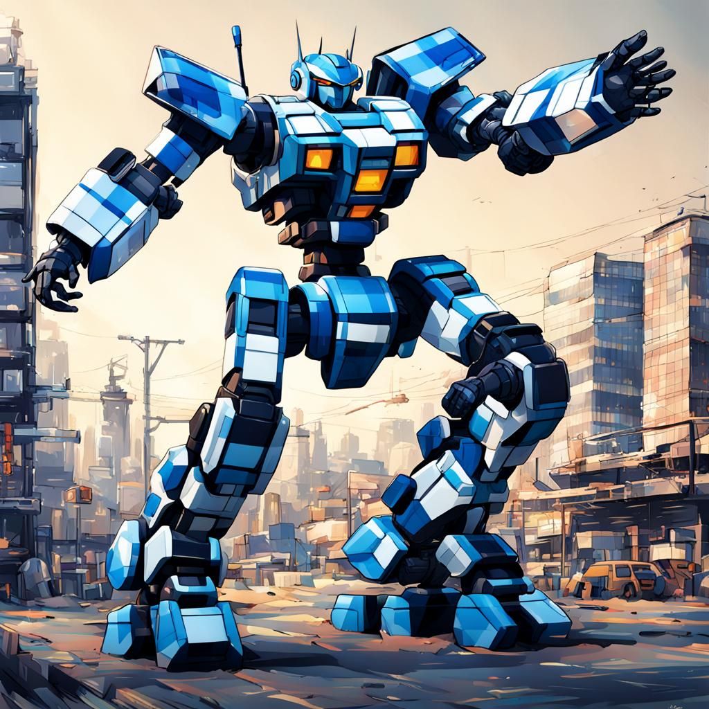 Building a mecha: Plaid Pattern - AI Generated Artwork - NightCafe Creator