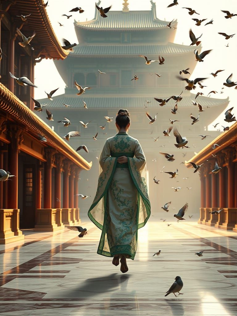 The Jade Empress #1 - Majestic Asian Empress in Traditional ...