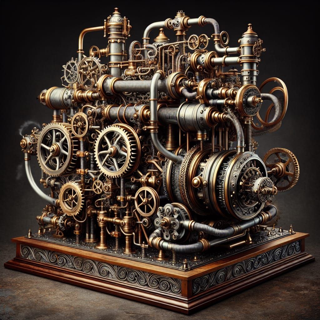 AI- STEAMPUNK COLLECTION - AI Generated Artwork - NightCafe Creator