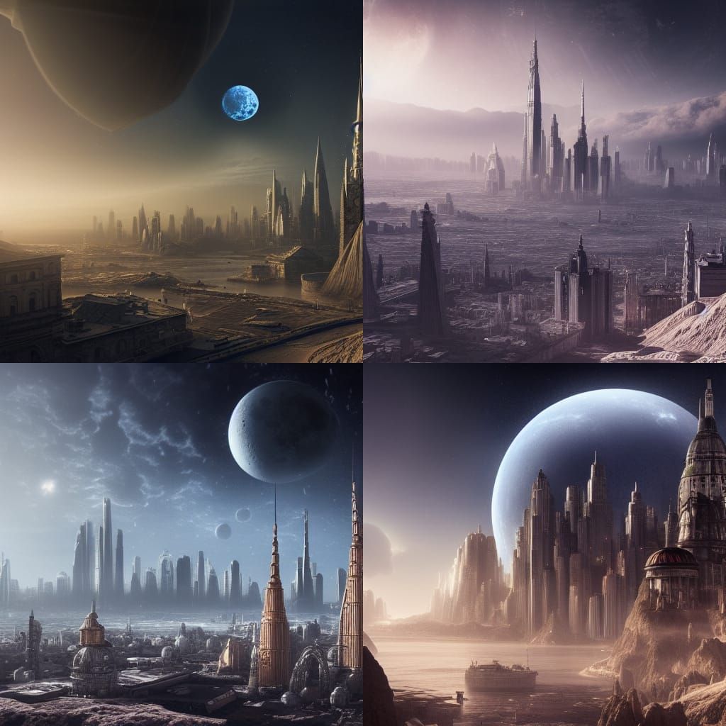 Outer Space Adventure - AI Generated Artwork - NightCafe Creator