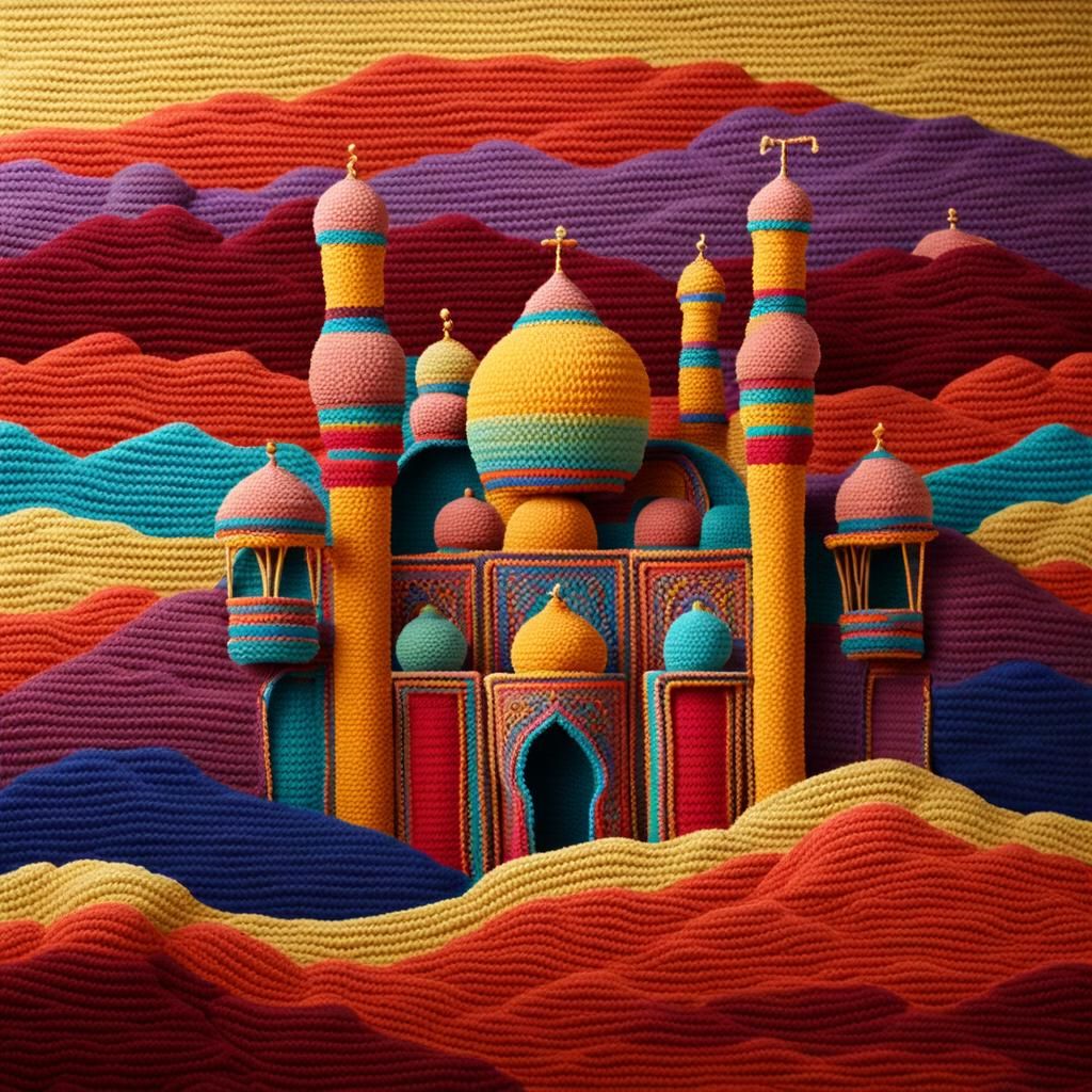 Arabian Desert Palace - AI Generated Artwork - NightCafe Creator