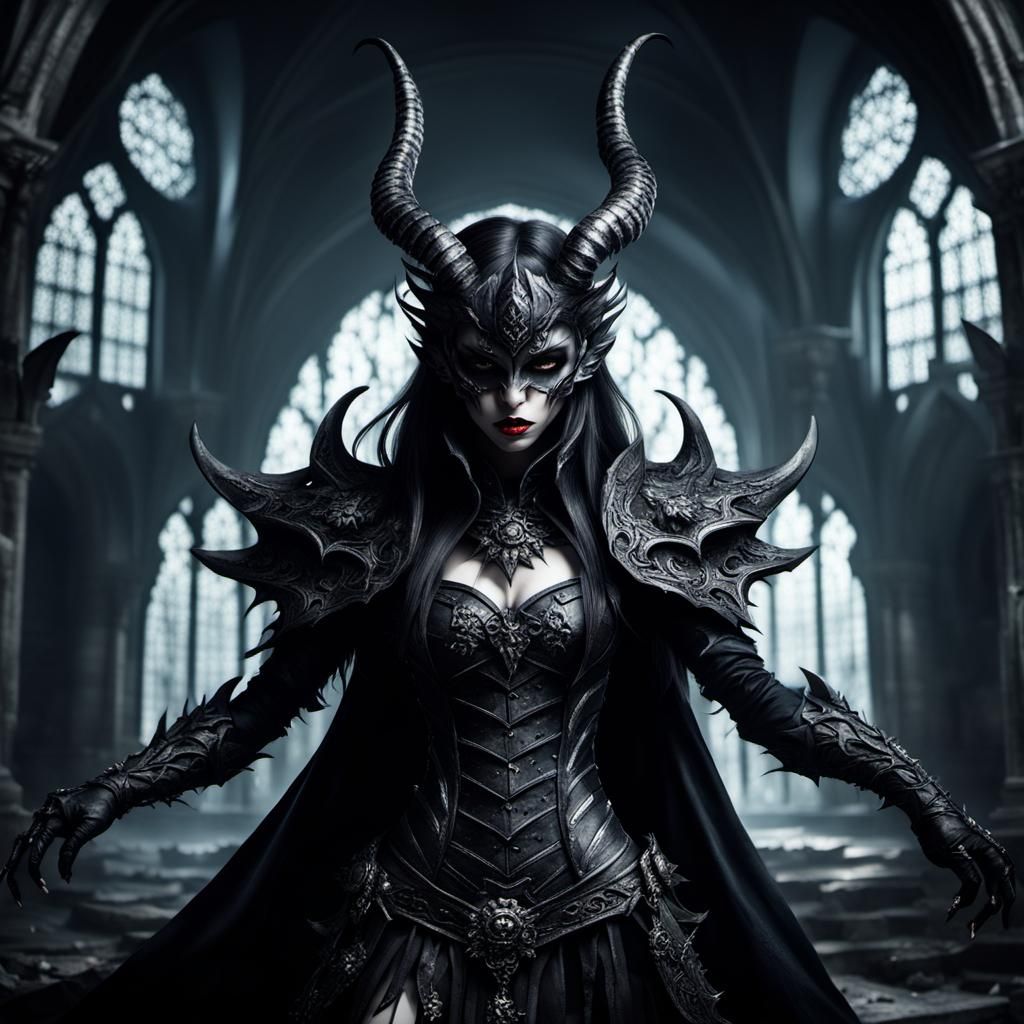 Dark Demon - AI Generated Artwork - NightCafe Creator