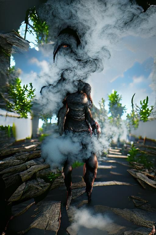 Smoke demon - Ethereal Smoke Demon in CryEngine