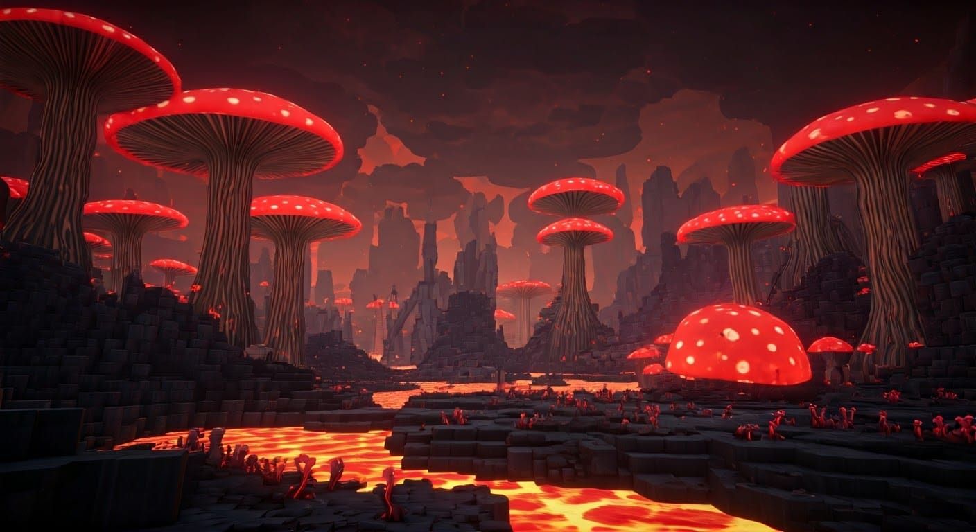 Hellish Fungi Forest - Hellish Fungi Forest