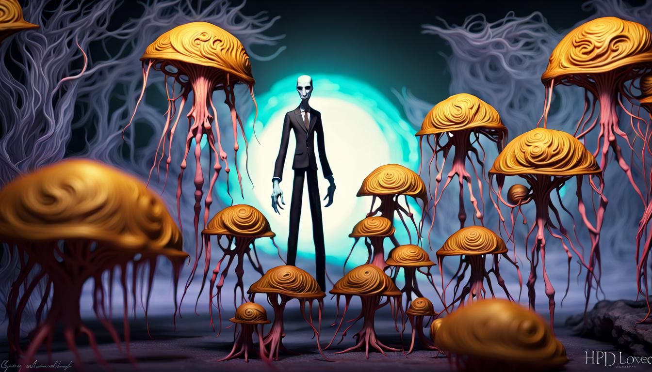 Slenderman - AI Generated Artwork - NightCafe Creator
