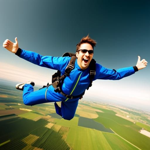 Freefalling (1) - AI Generated Artwork - NightCafe Creator