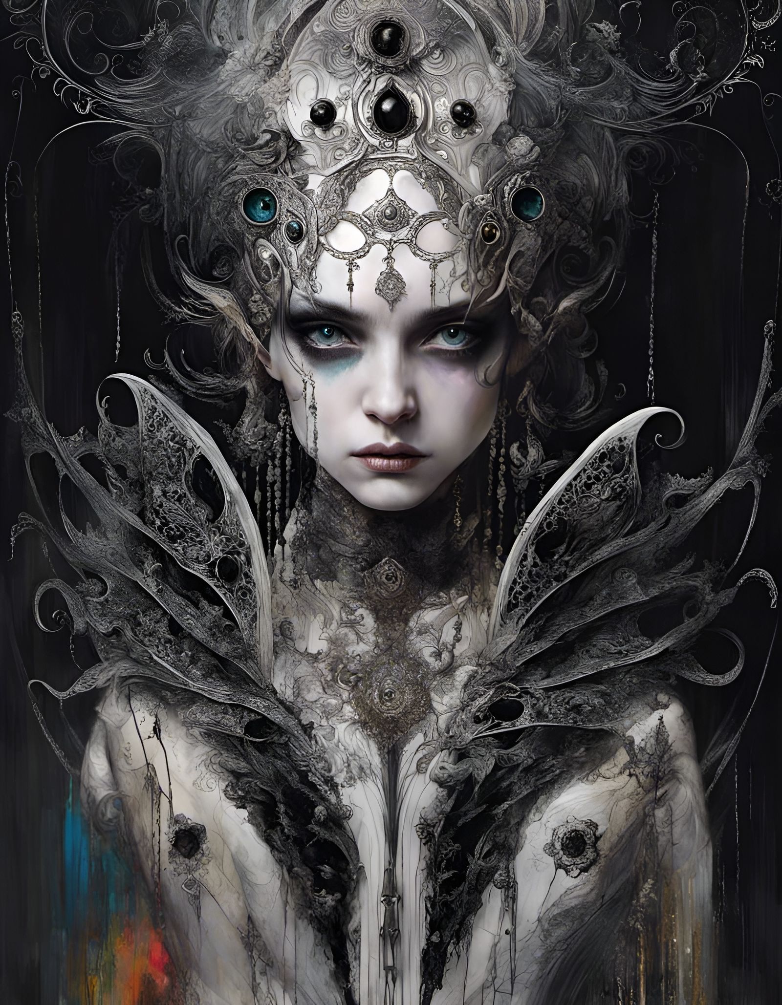 💀 Black Rainbow's imp - AI Generated Artwork - NightCafe Creator