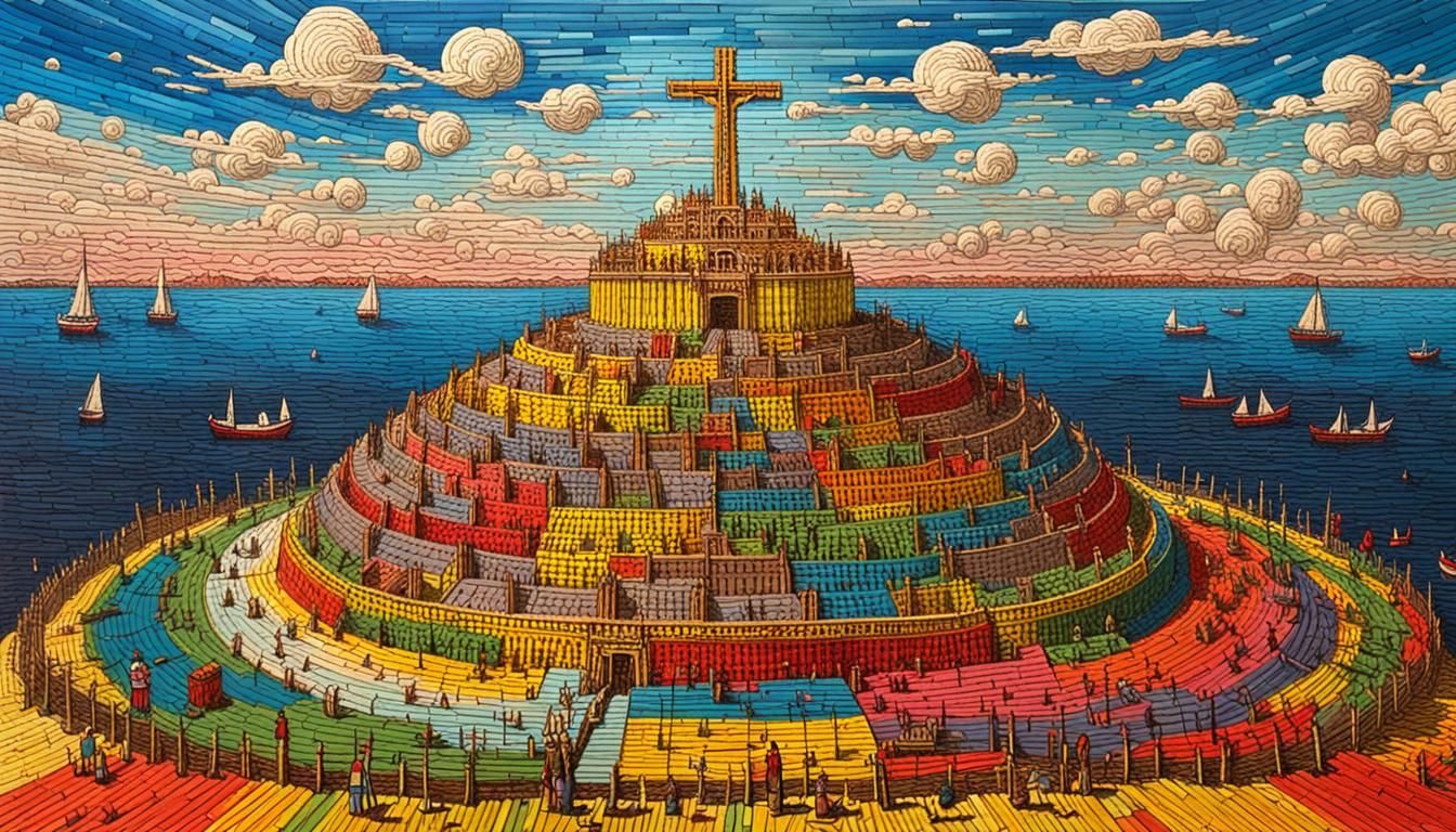 The Cross - AI Generated Artwork - NightCafe Creator