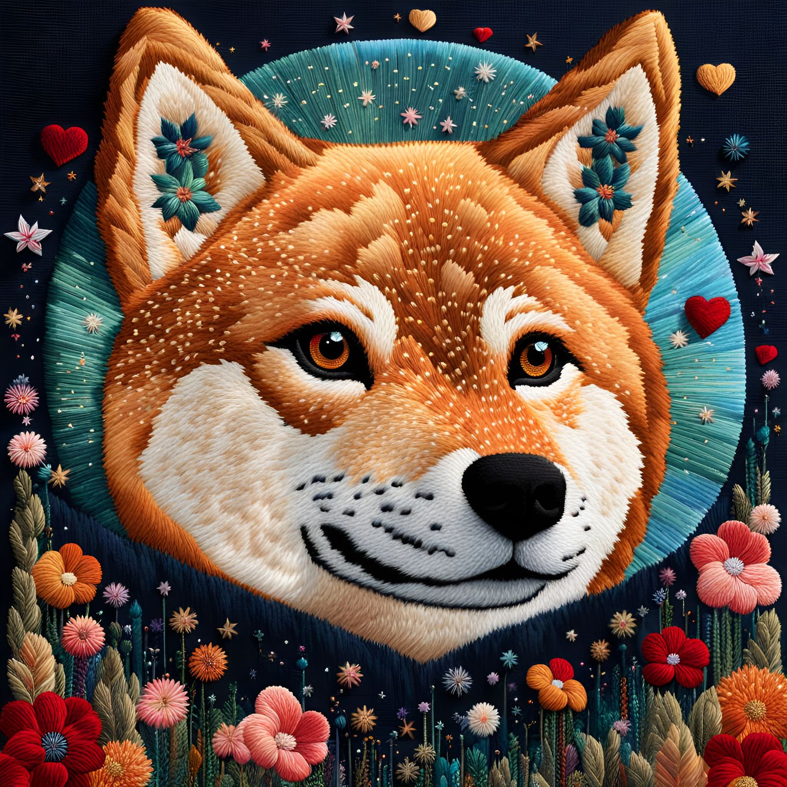 The Handsome Shiba Inu! - AI Generated Artwork - NightCafe Creator