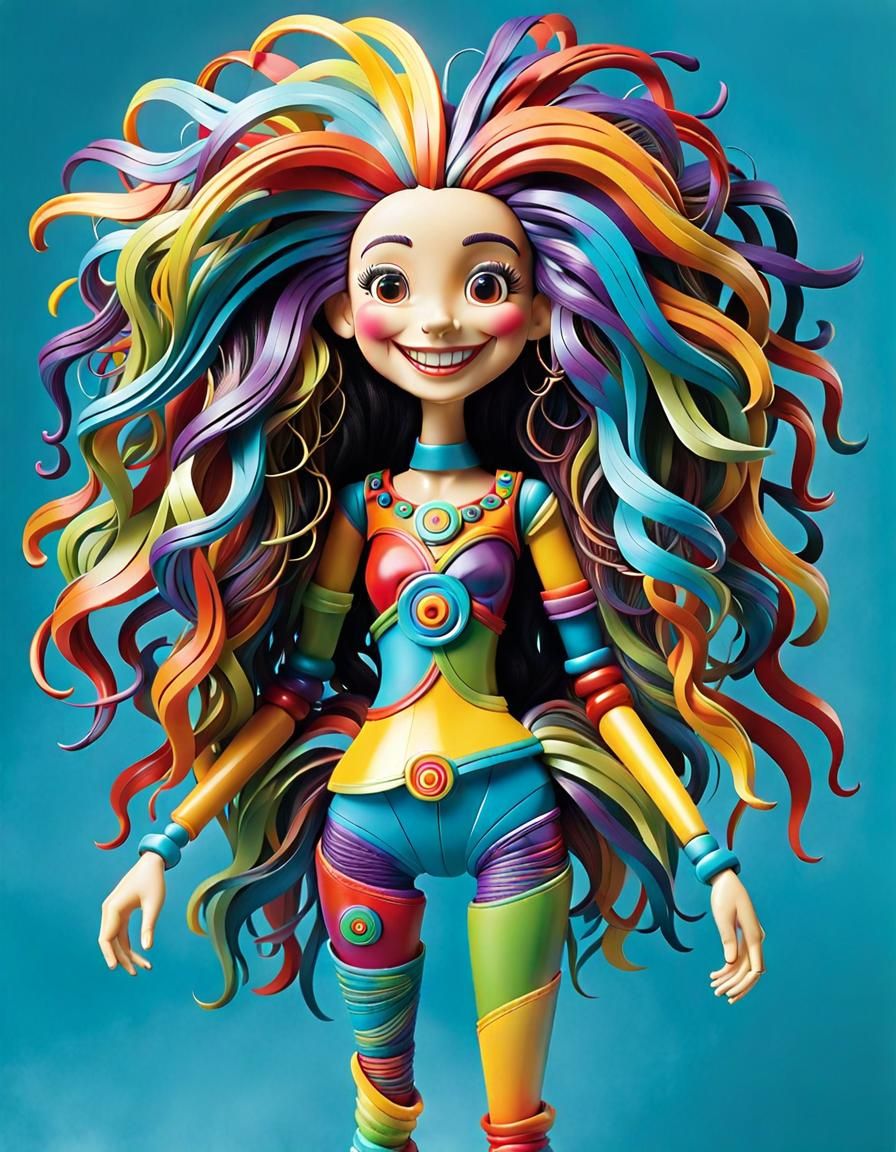 Captain Colour Incredible!!! Out now in Mattel!!! - AI Generated ...