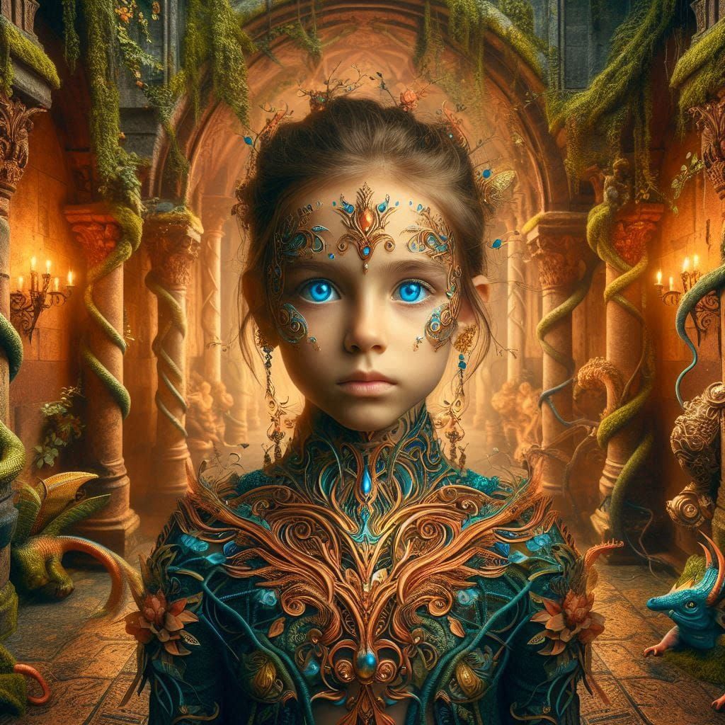 Child, - AI Generated Artwork - NightCafe Creator