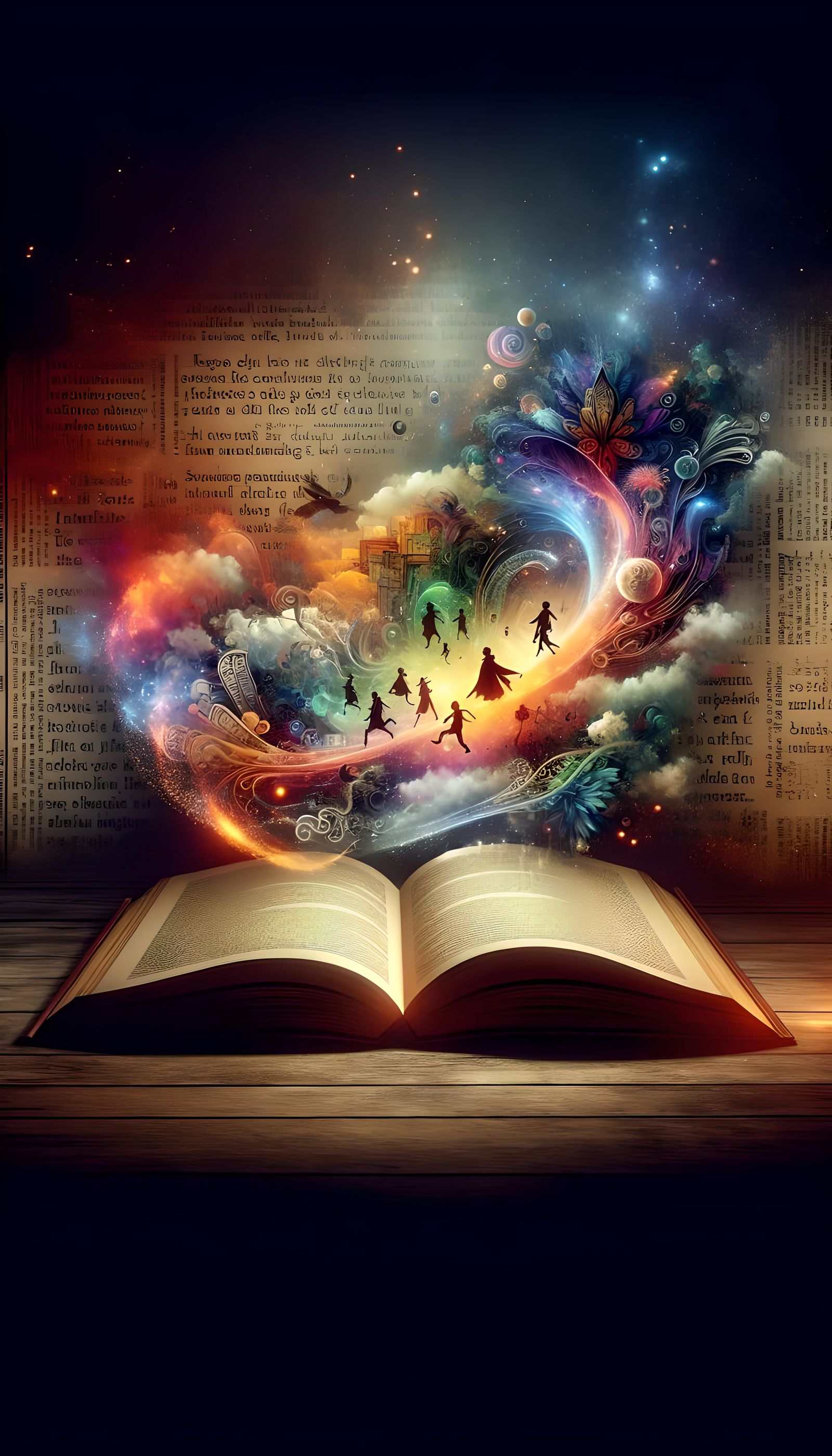 Open book... - AI Generated Artwork - NightCafe Creator
