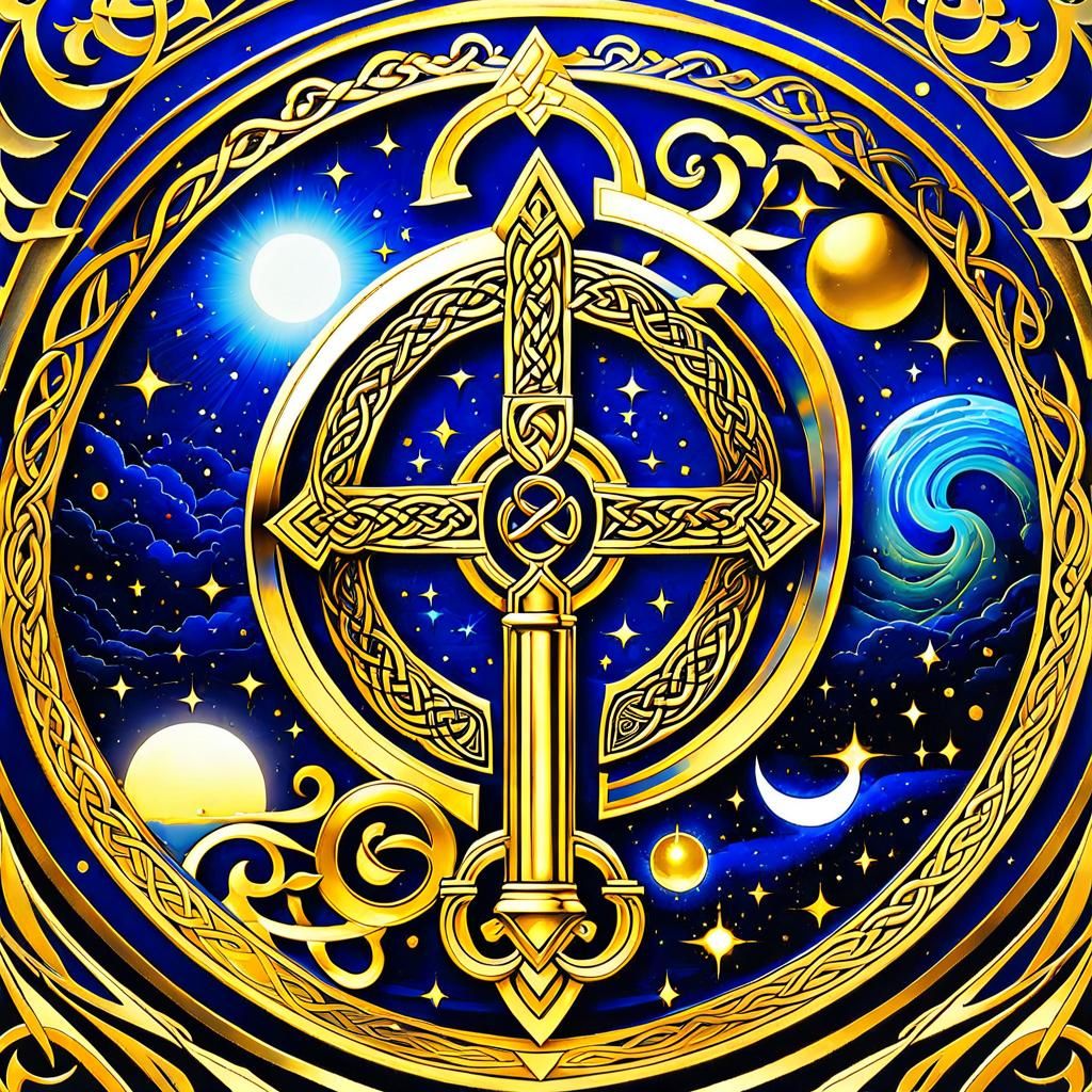 the key to the gate of fate - AI Generated Artwork - NightCafe Creator