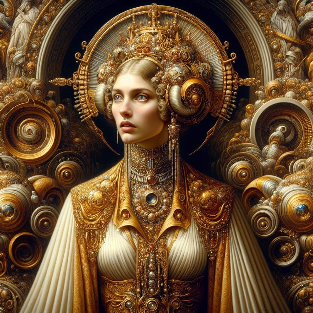 The Sun Priestess - AI Generated Artwork - NightCafe Creator