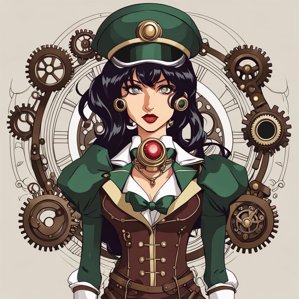 Steampunk Sailor Pluto - AI Generated Artwork - NightCafe Creator