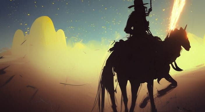 16k resolution, art by Ismail Inceoglu and Yoshitaka Amano. A mystical ...