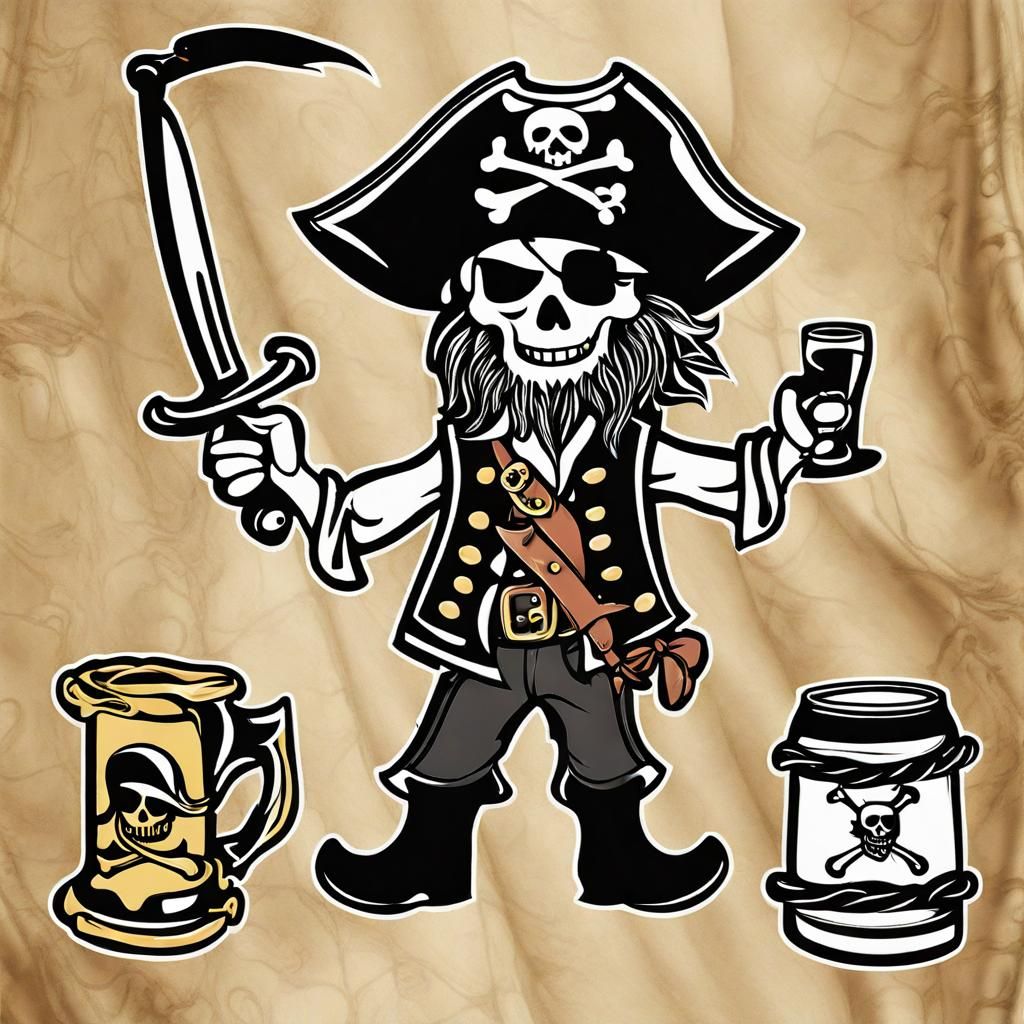 Accidental Pirate! - AI Generated Artwork - NightCafe Creator