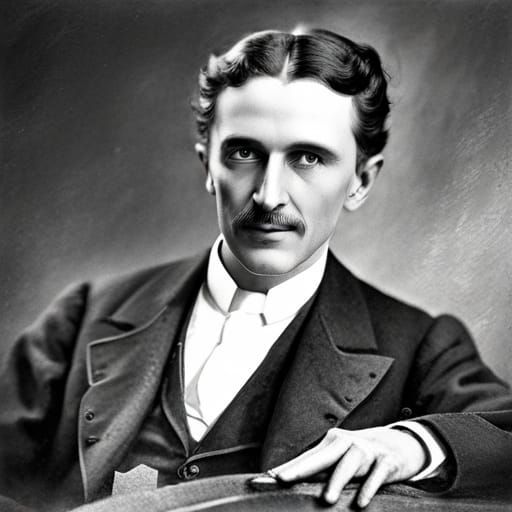 Nikola Tesla - AI Generated Artwork - NightCafe Creator