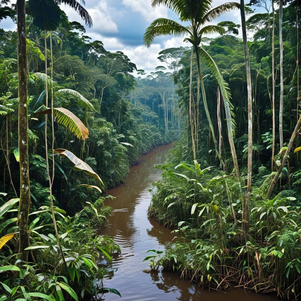 Deep in the Amazon jungle - AI Generated Artwork - NightCafe Creator