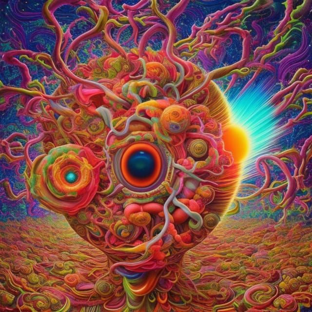 Mr Exploding Sun - AI Generated Artwork - NightCafe Creator