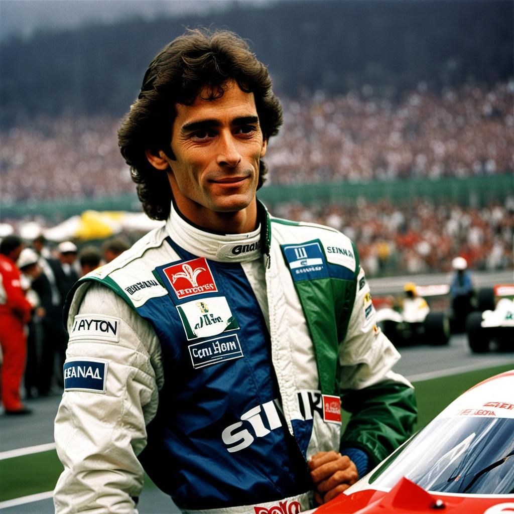 Ayrton Senna, eternal legendary Brazilian F1 champion, (he lives in our ...