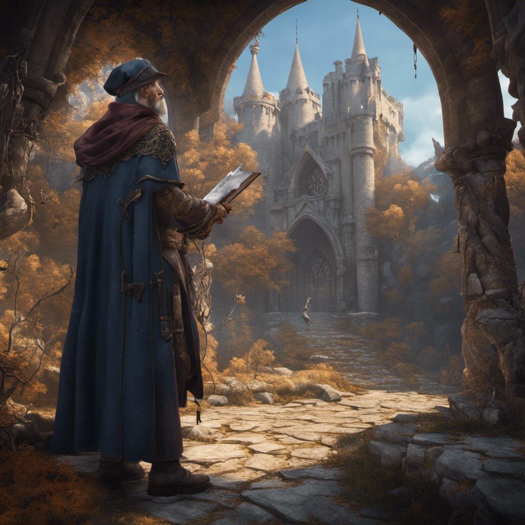 medieval mage - AI Generated Artwork - NightCafe Creator