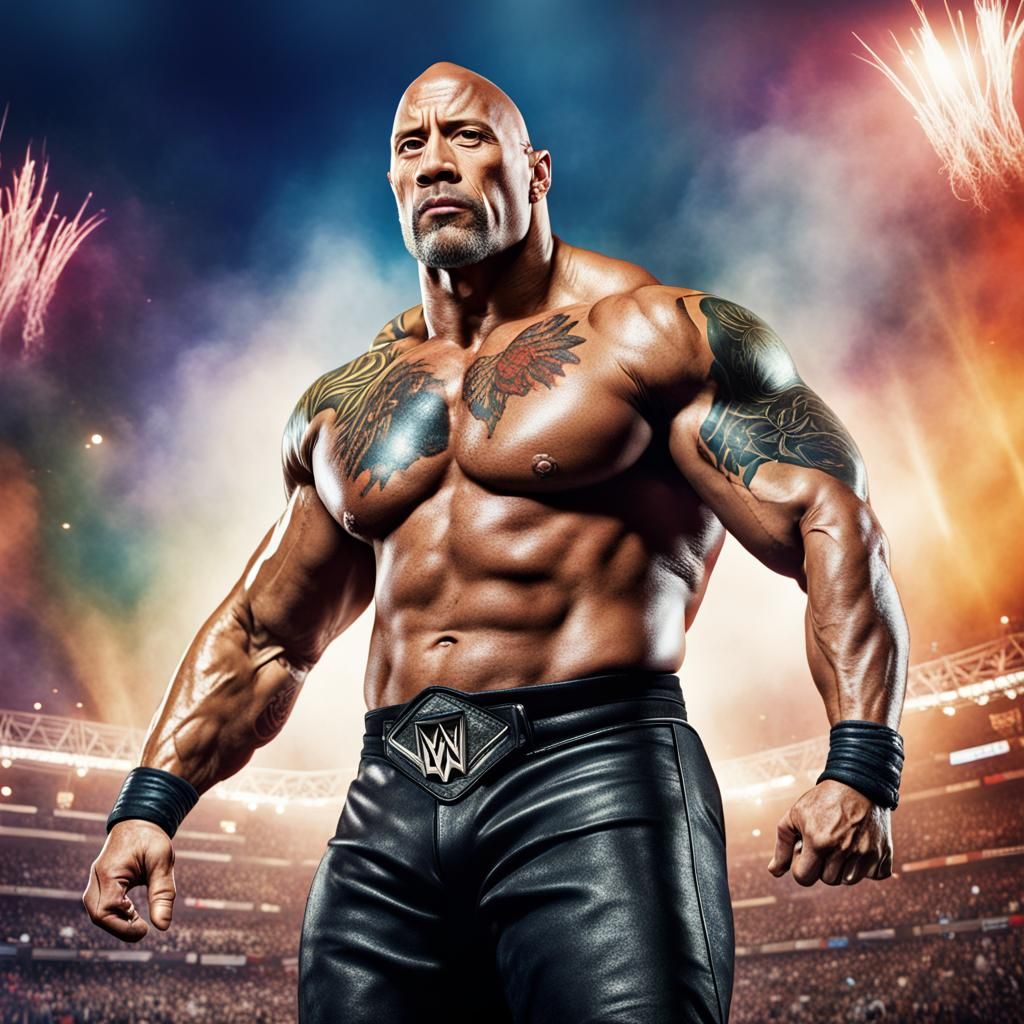 The Rock - AI Generated Artwork - NightCafe Creator