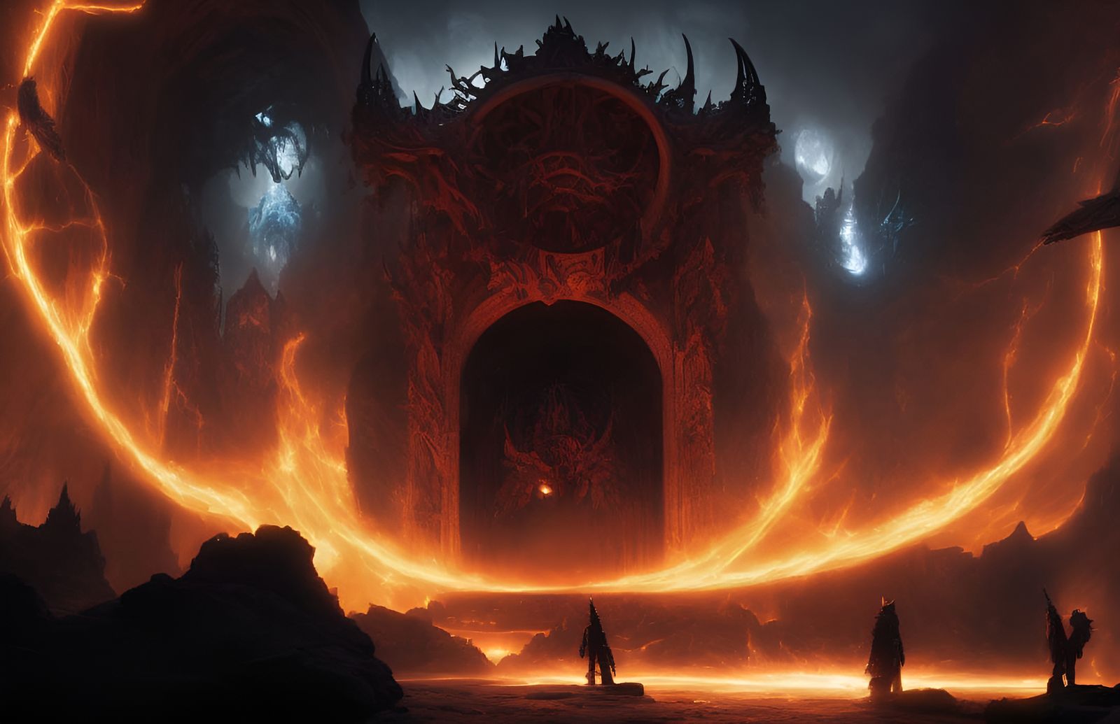 Hell Portal - AI Generated Artwork - NightCafe Creator