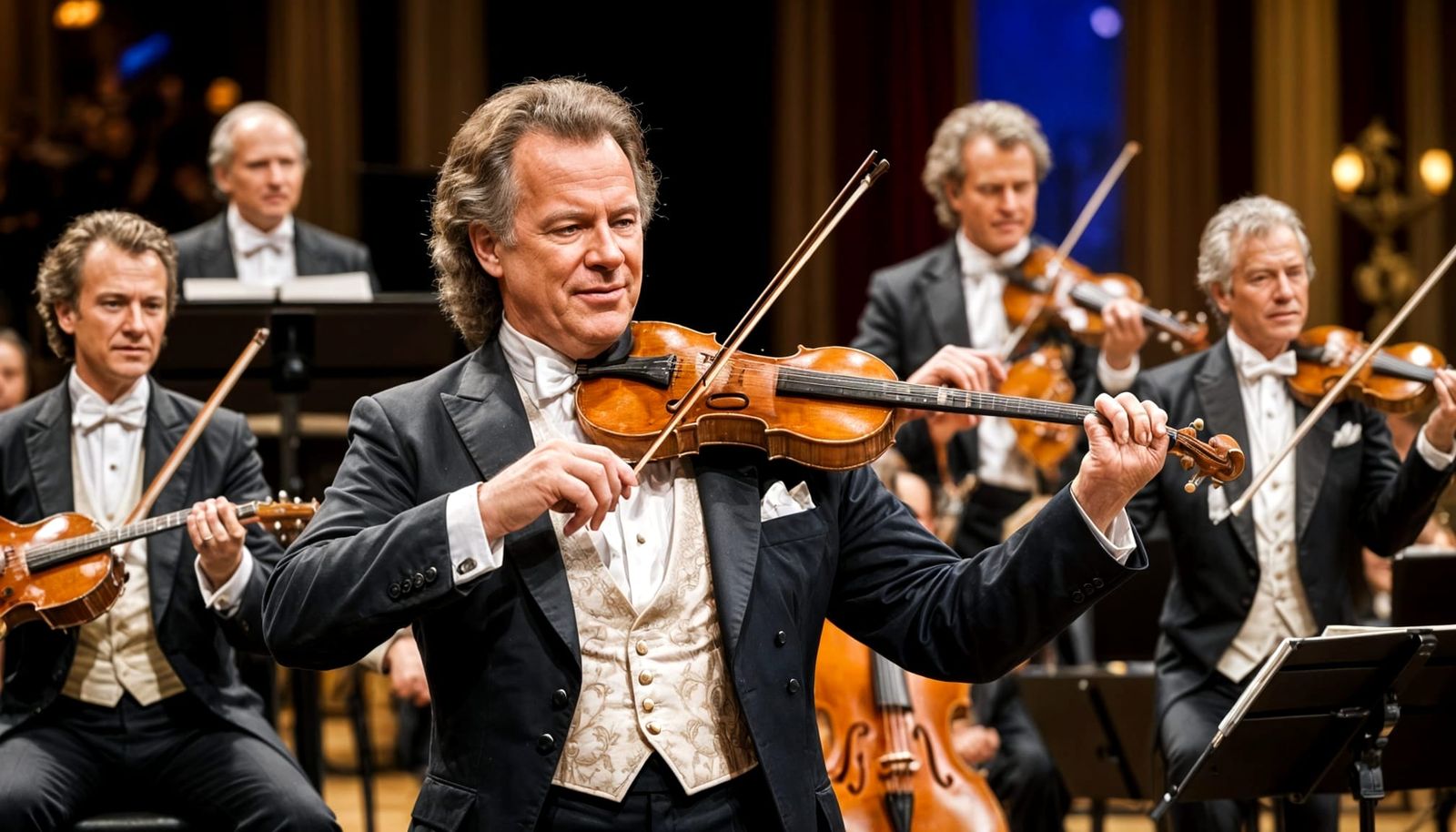 André Rieu and the great Netherlands Philharmonic Orchestra