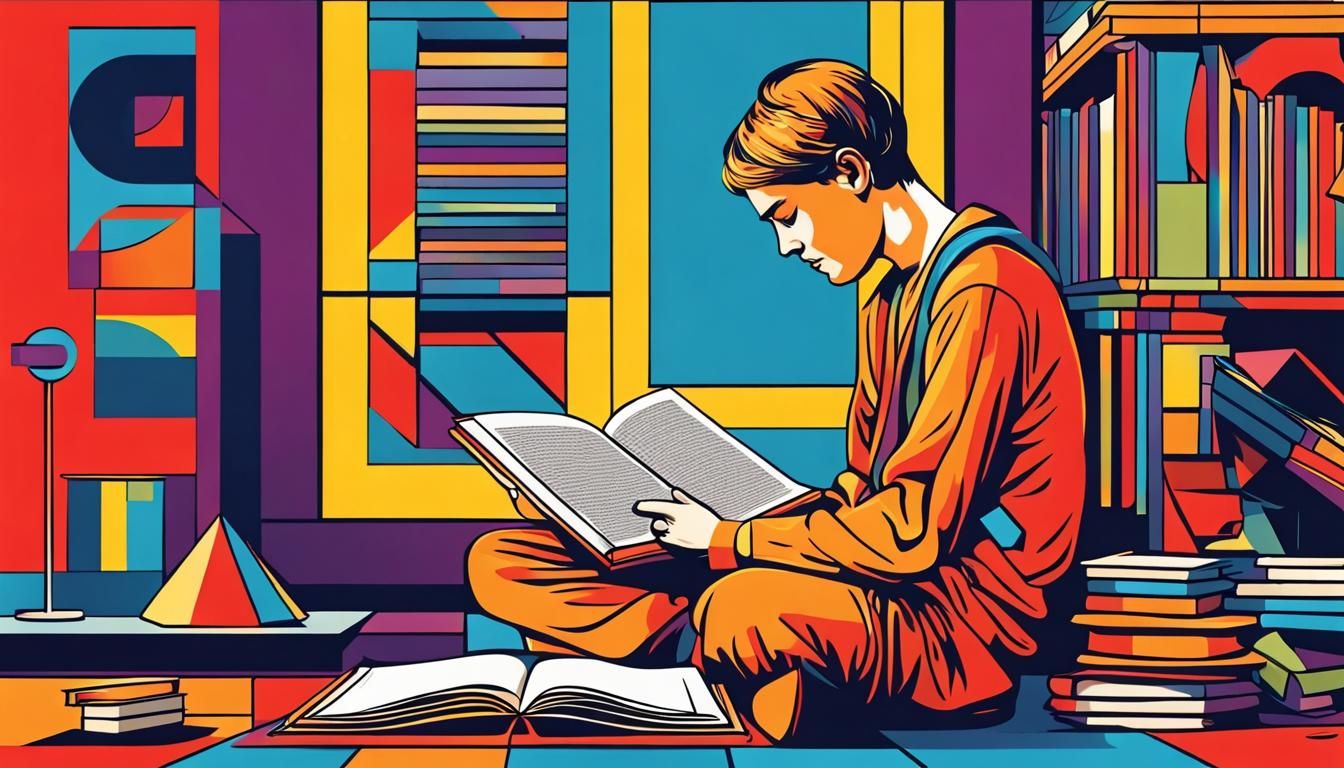 Reading is cool - AI Generated Artwork - NightCafe Creator