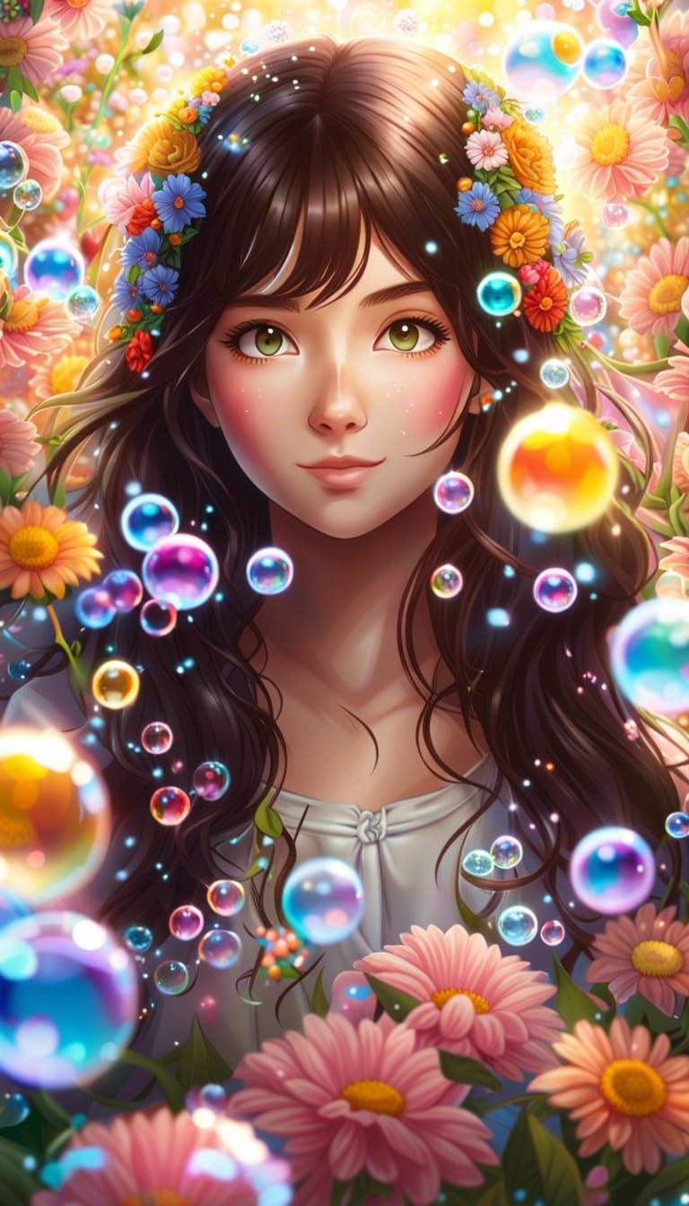 Bubbles & Flowers