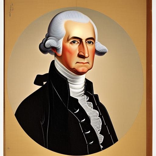 George Washington - AI Generated Artwork - NightCafe Creator