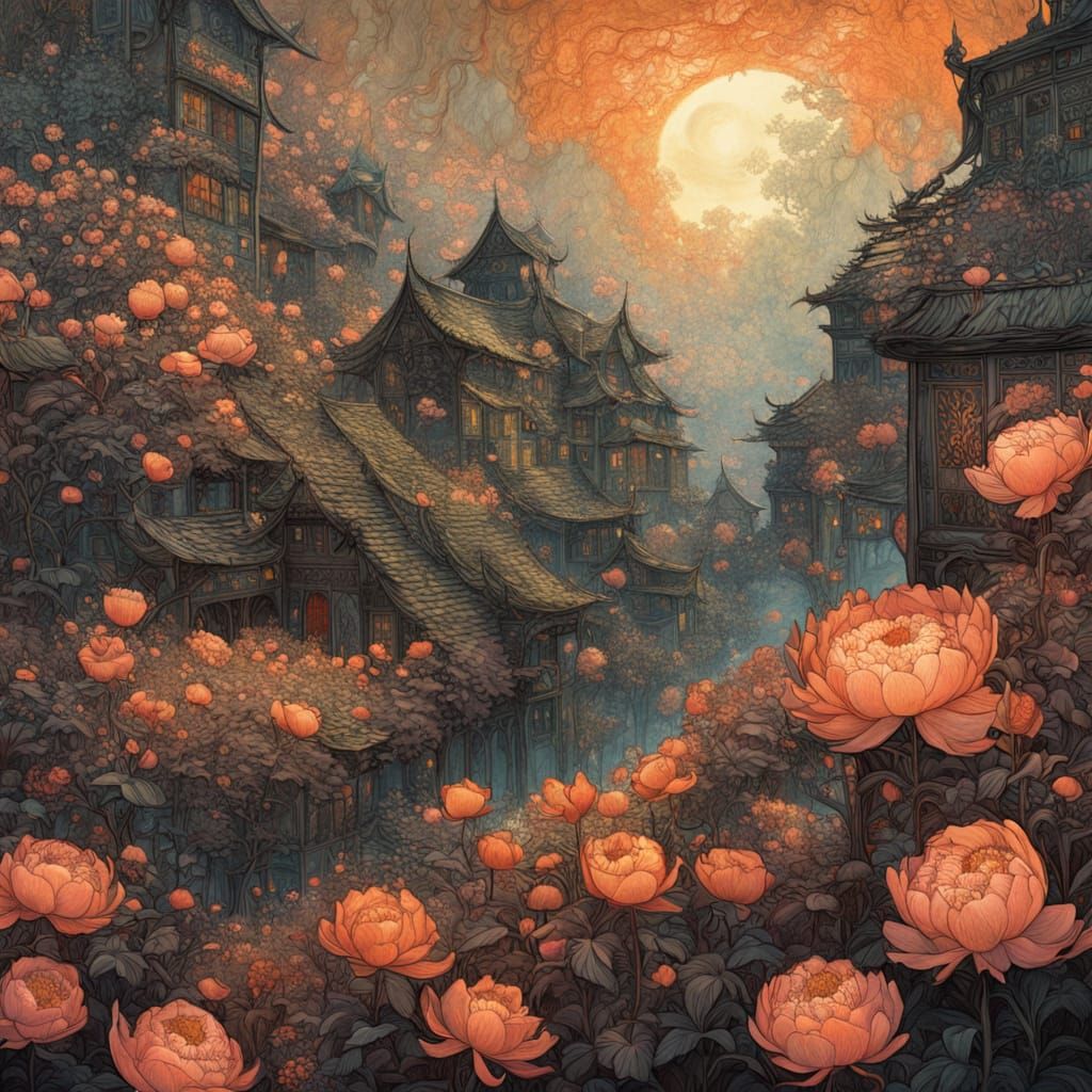 THE-1920's-speaks-an-easy-Kawaii-Ukiyo-e >>>JAPAN