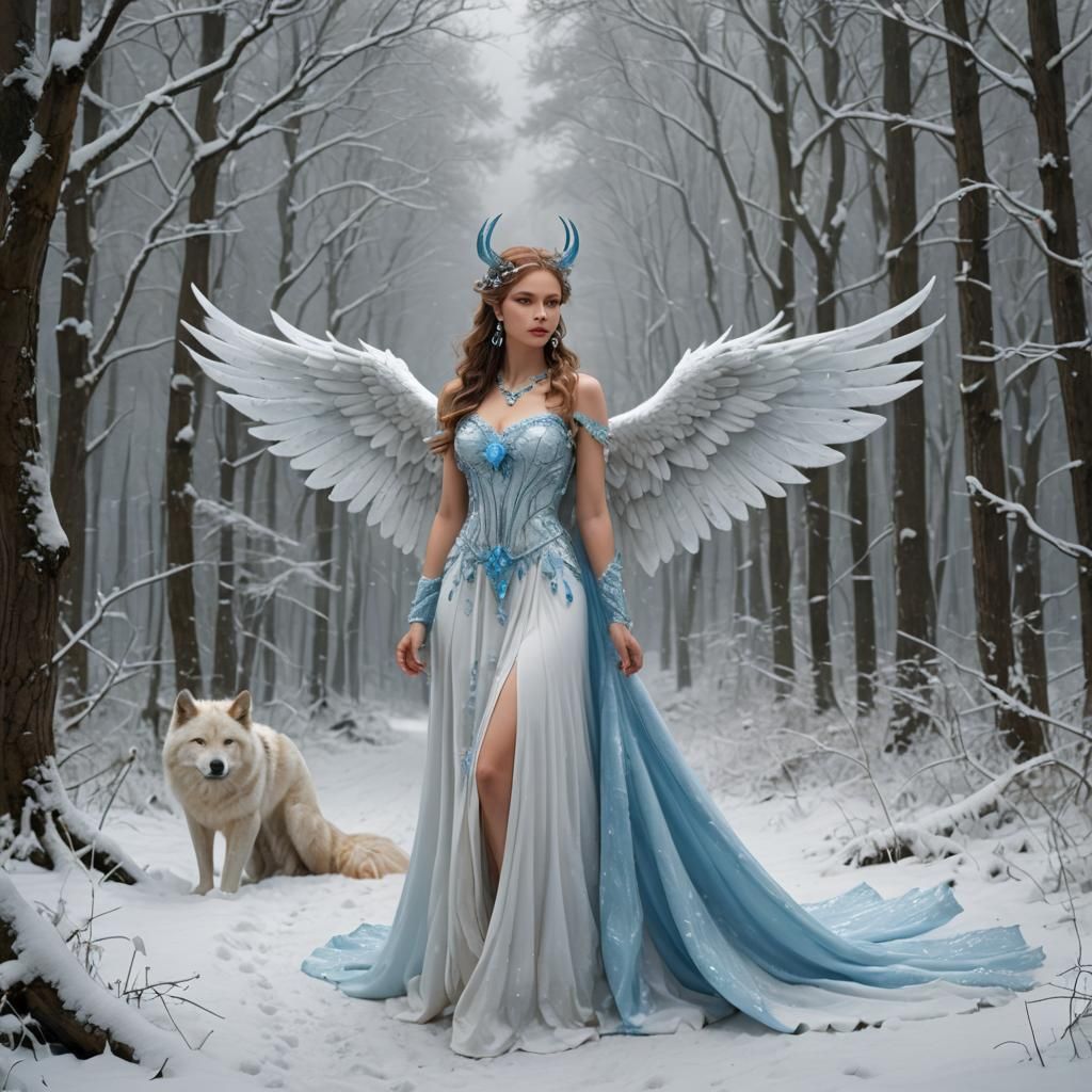 Snow Demon - AI Generated Artwork - NightCafe Creator