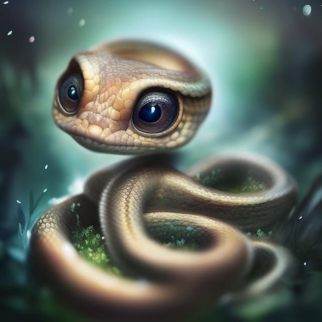 Snake - AI Generated Artwork - NightCafe Creator