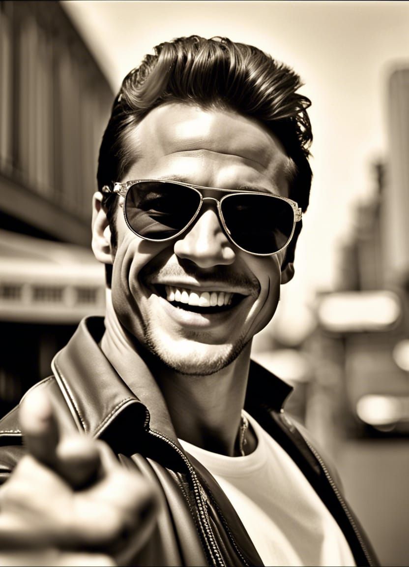 Johnny Cage in "Citizen Cage" - AI Generated Artwork - NightCafe Creator