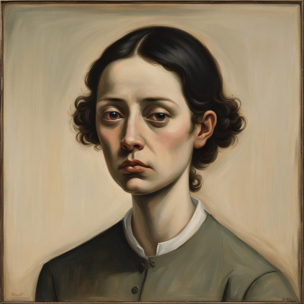 Indifferent — Portrait by ChatGPT - AI Generated Artwork - NightCafe ...