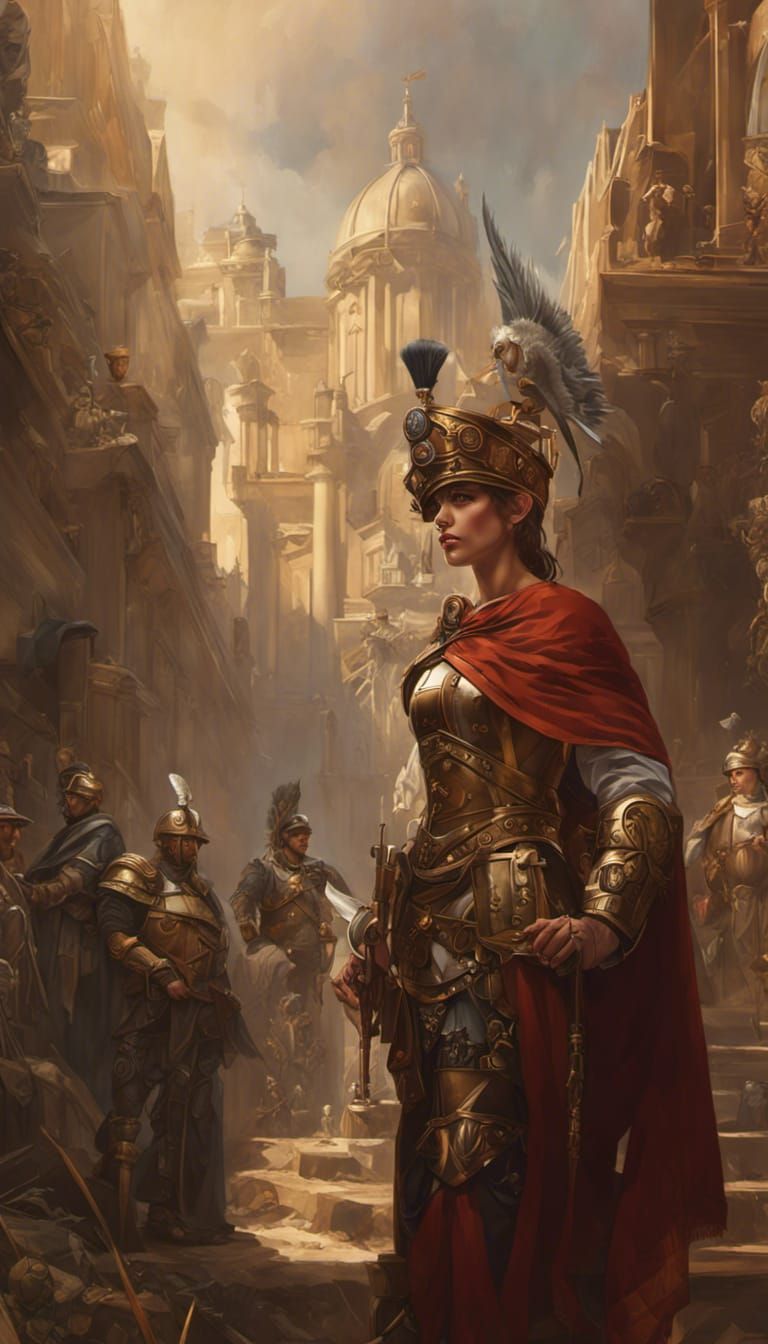 Roman Steampunk: 2603 a.u.c. - Legion - AI Generated Artwork ...