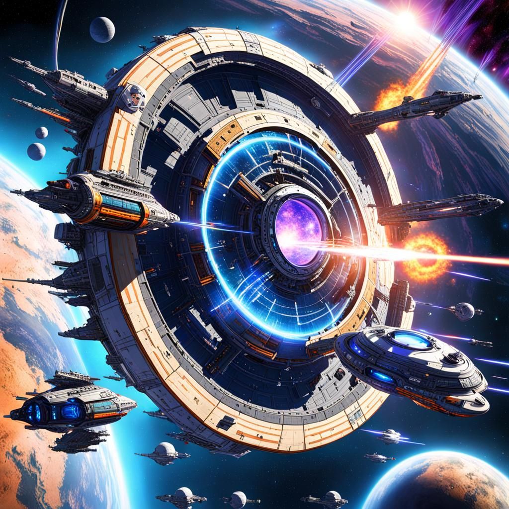 Haven Station - AI Generated Artwork - NightCafe Creator