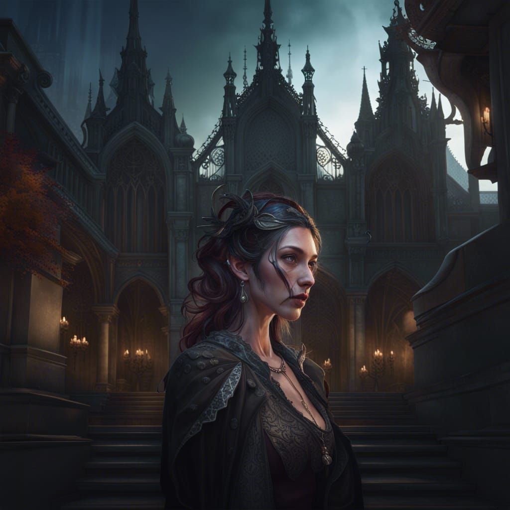 Gothic Mystery - AI Generated Artwork - NightCafe Creator