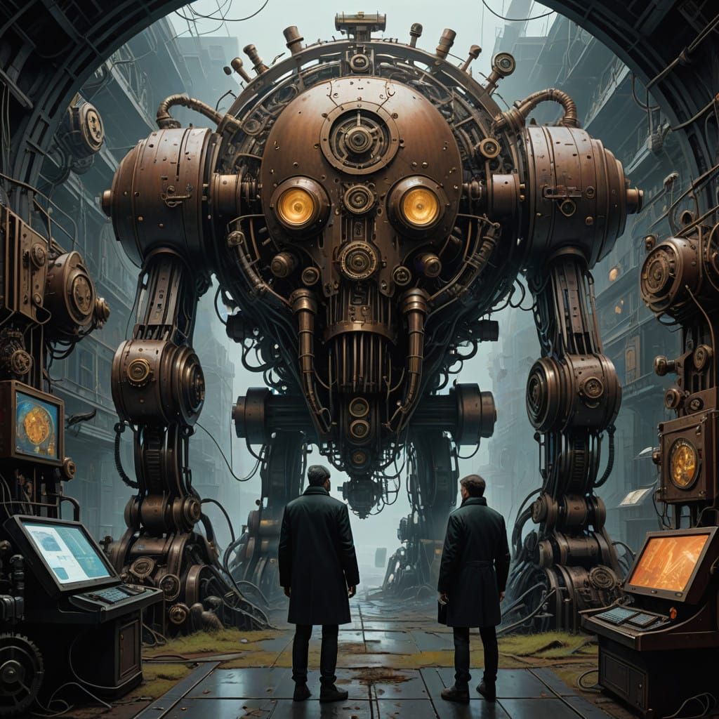 Human Mechanism - Biomechanical Man in a Clockwork World