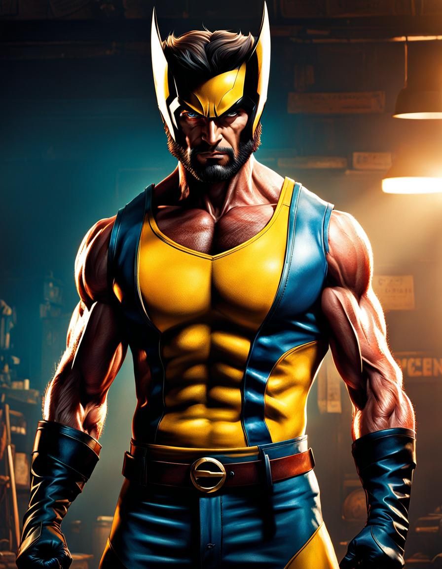 Wolverine - AI Generated Artwork - NightCafe Creator