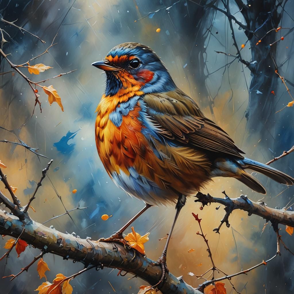 Robin - AI Generated Artwork - NightCafe Creator