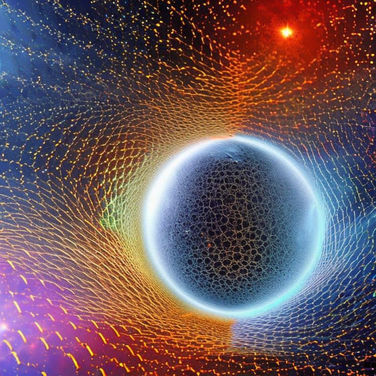 Gravitational Thermal Radiation - AI Generated Artwork - NightCafe Creator