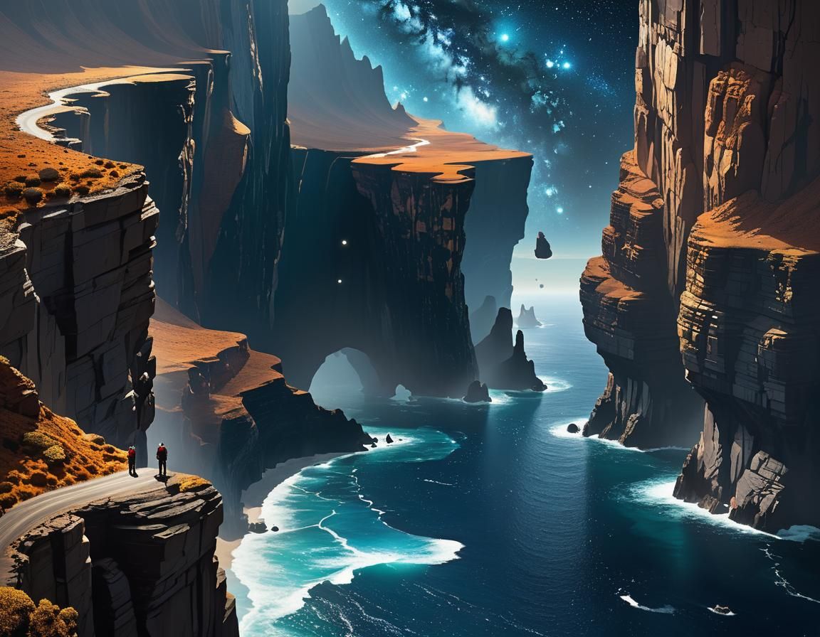 Vastness - AI Generated Artwork - NightCafe Creator