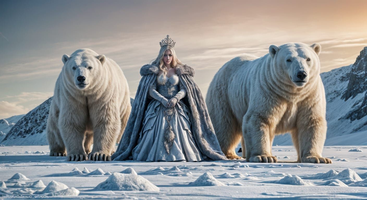 Dwarven Queen and her Guardians. - Dwarven Queen and her Gua...